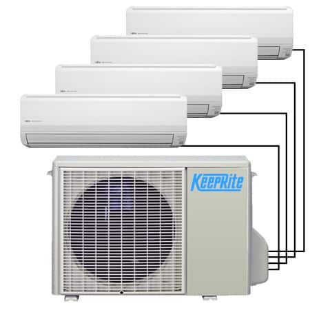 Multi Zone Keeprite heat pump - Les Entreprises MPH